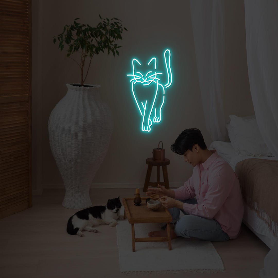 Custom Pet Led Neon Sign, Animal Neon Light, Pet Shop Sign, Kids Room ...
