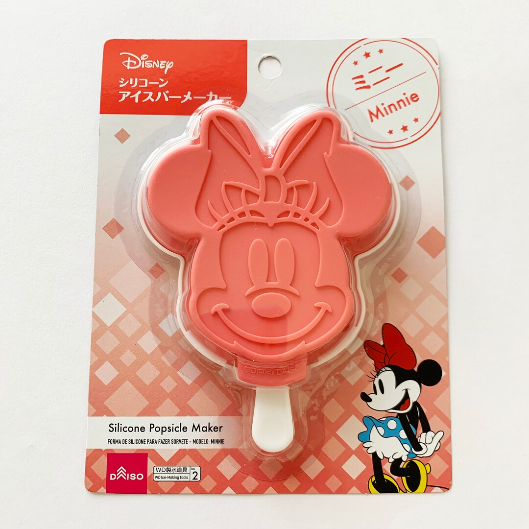 Disney Minnie Mouse Face Large Silicone Popsicle Maker / Ice - Etsy