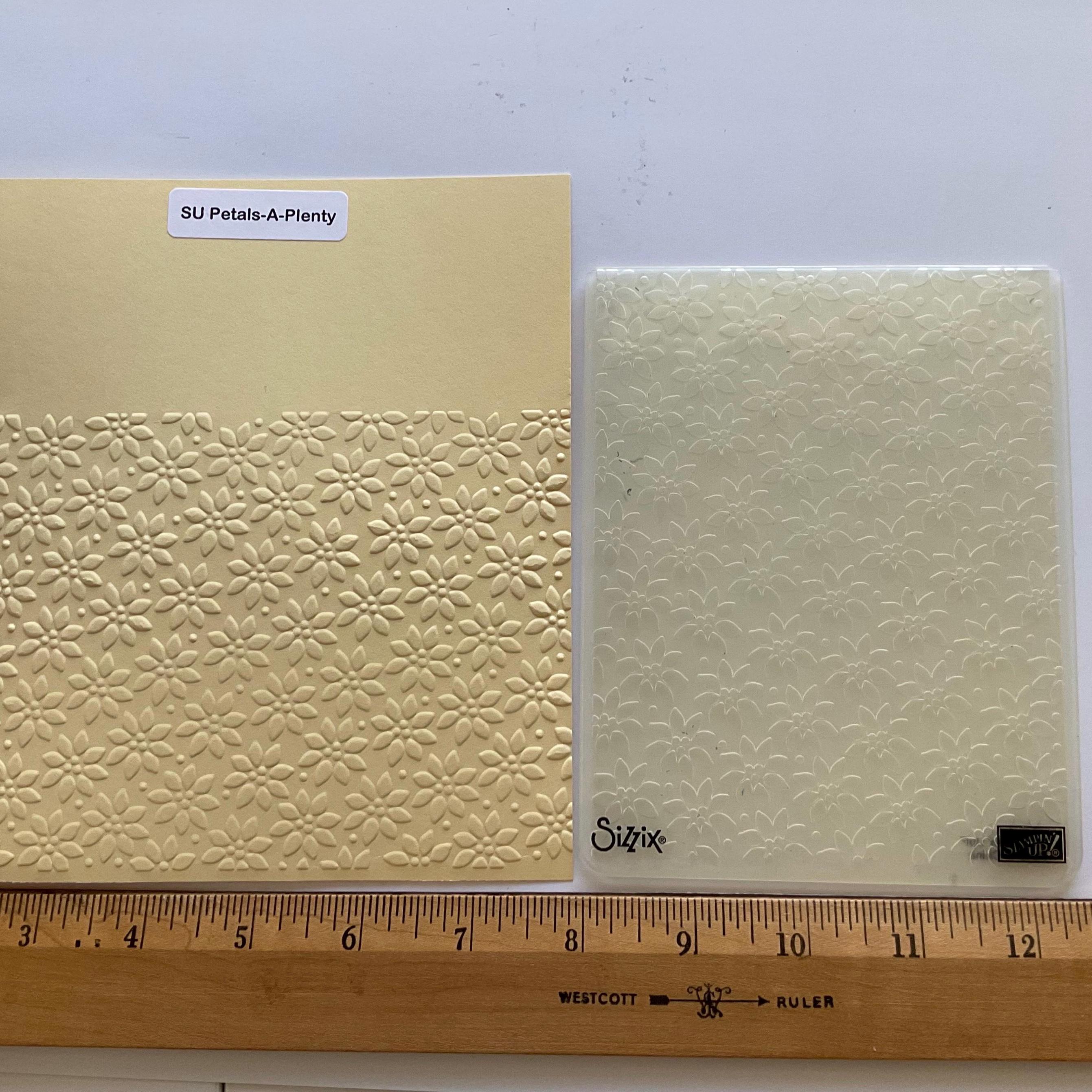 Stampin Up Rare Standard Embossing Folders - Etsy