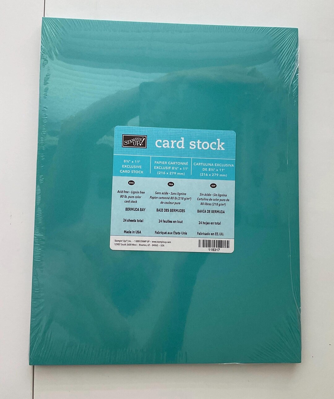 Stampin Up Retired NEW in Package Cardstock - Etsy