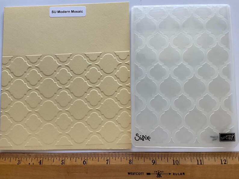 Stampin Up Rare Standard Embossing Folders - Etsy