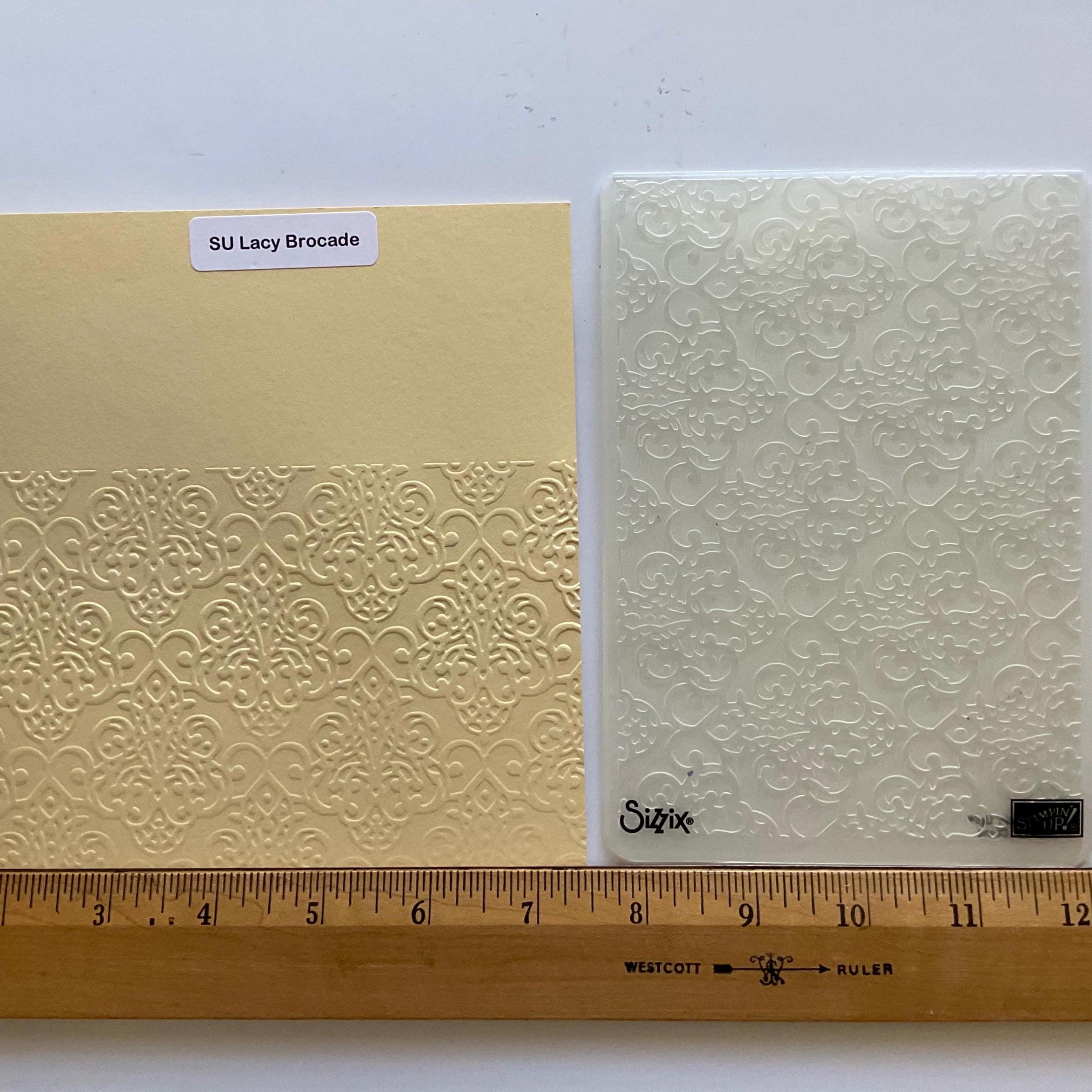 Stampin Up Rare Standard Embossing Folders - Etsy