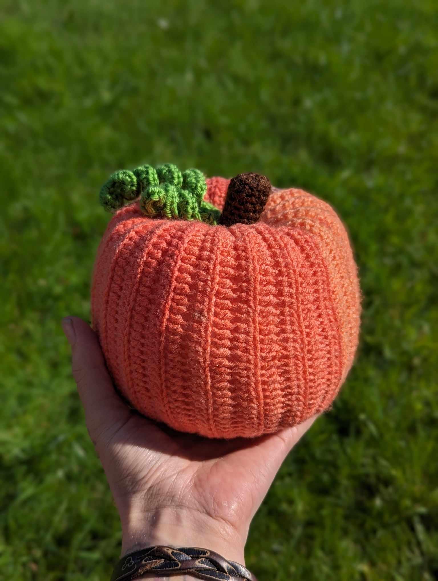 Digital Crochet Pattern Pumpkin PDF, Halloween Crochet, Pumpkin Patch ...