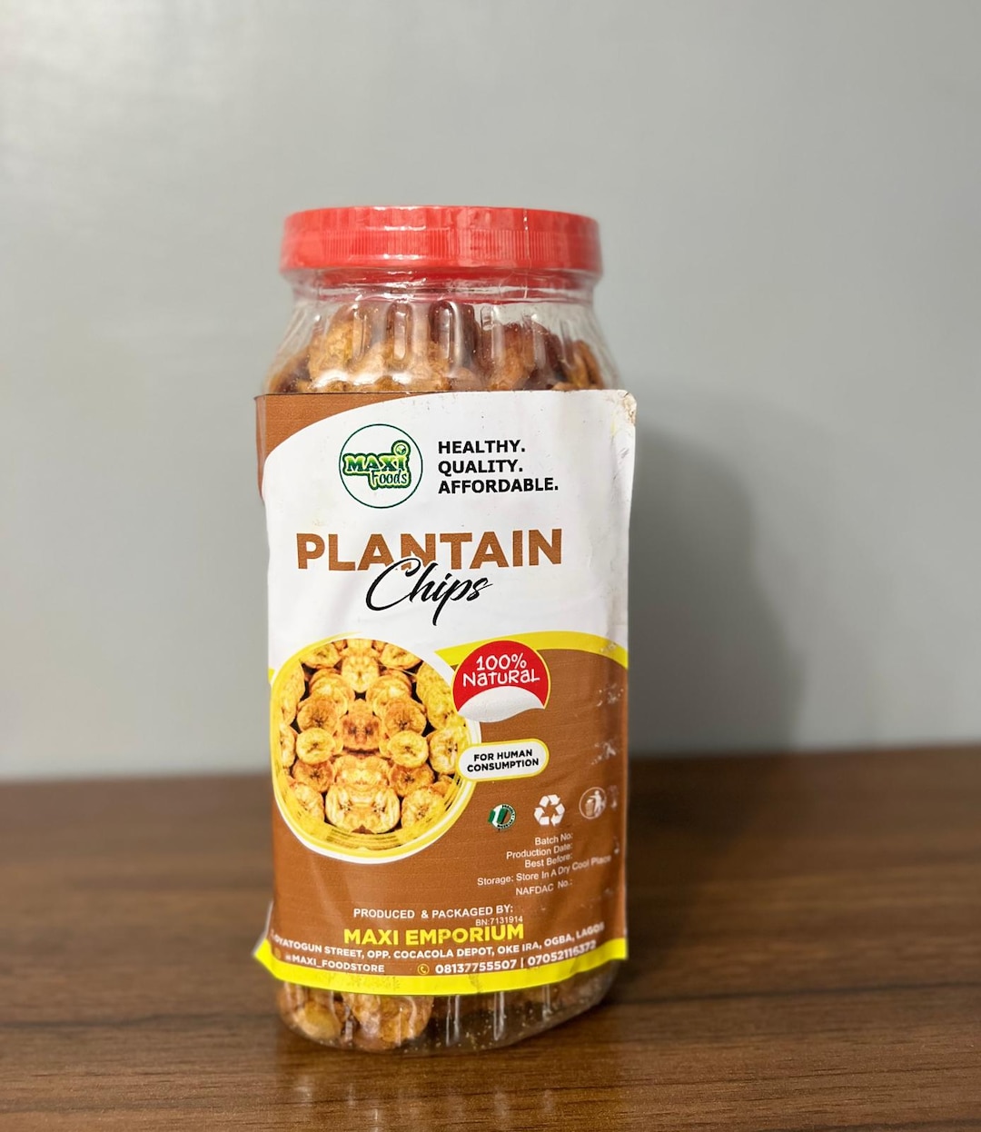 Plantain Chips- Nigerian Plantain Chips Snack - Etsy