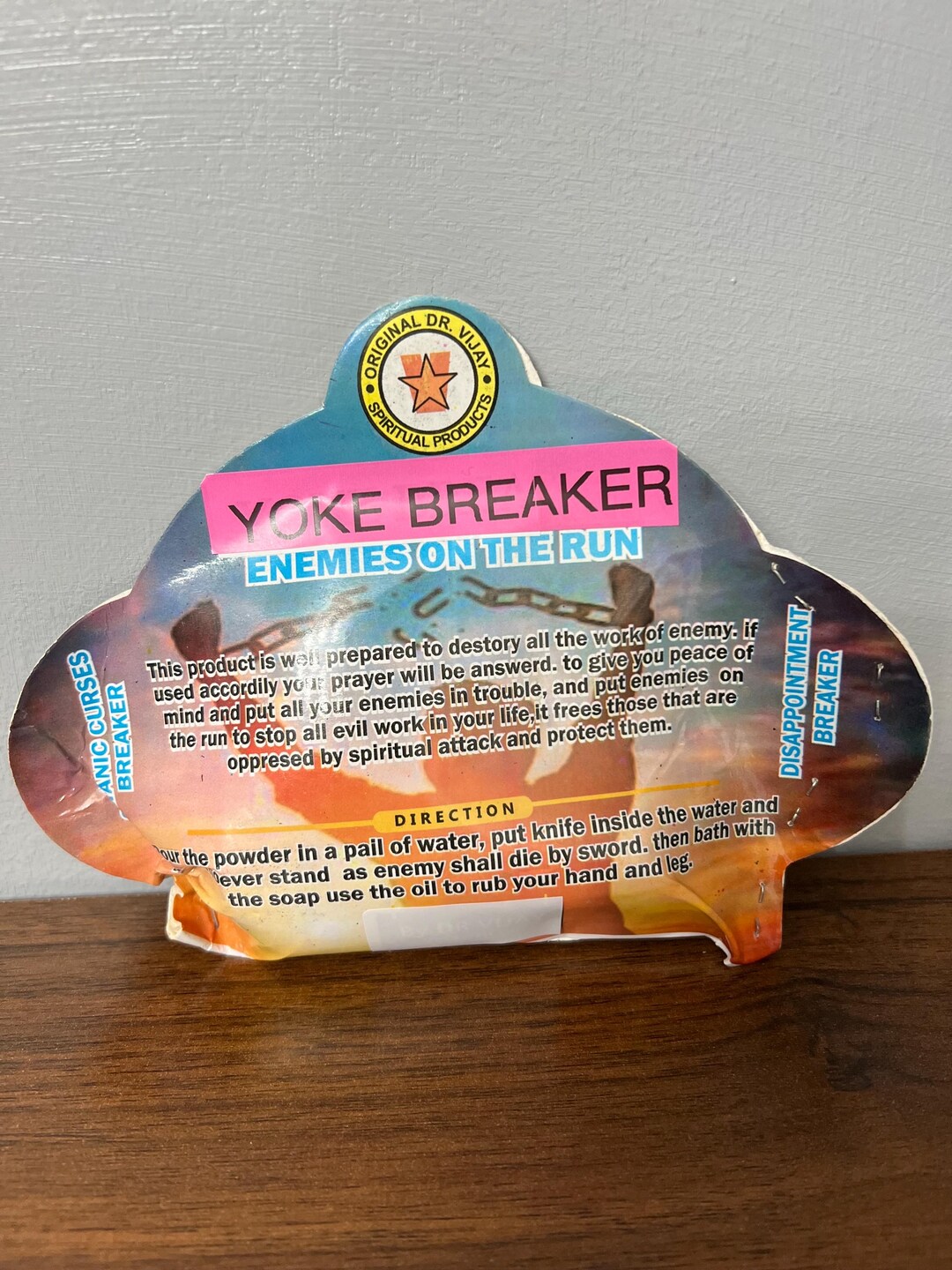 Yoke Breaker Kit, Satanic Curses Breaker, Enemies on the Run ...