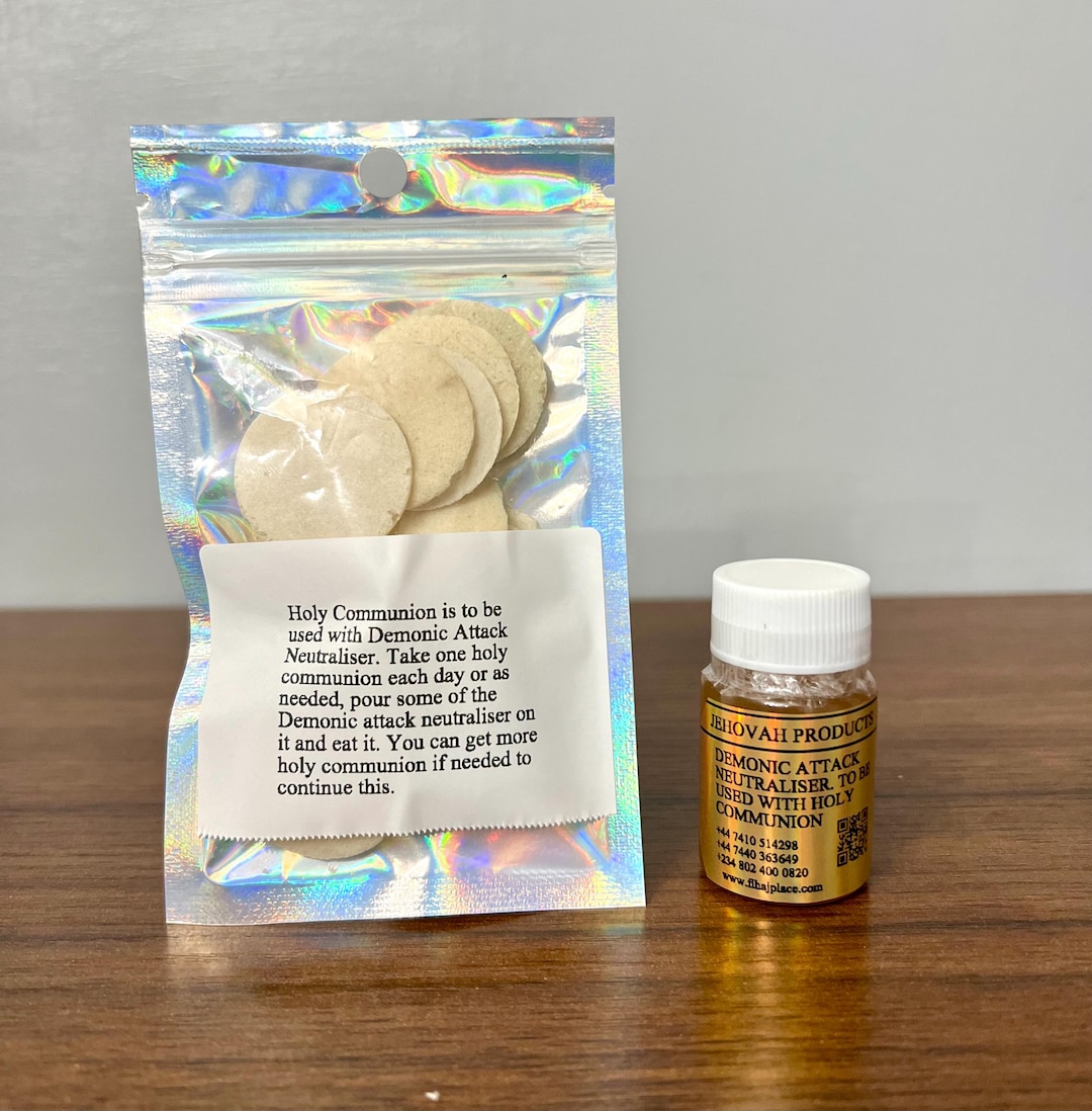 Demonic Attack Neutraliser Honey With Holy Communion Bread - Etsy