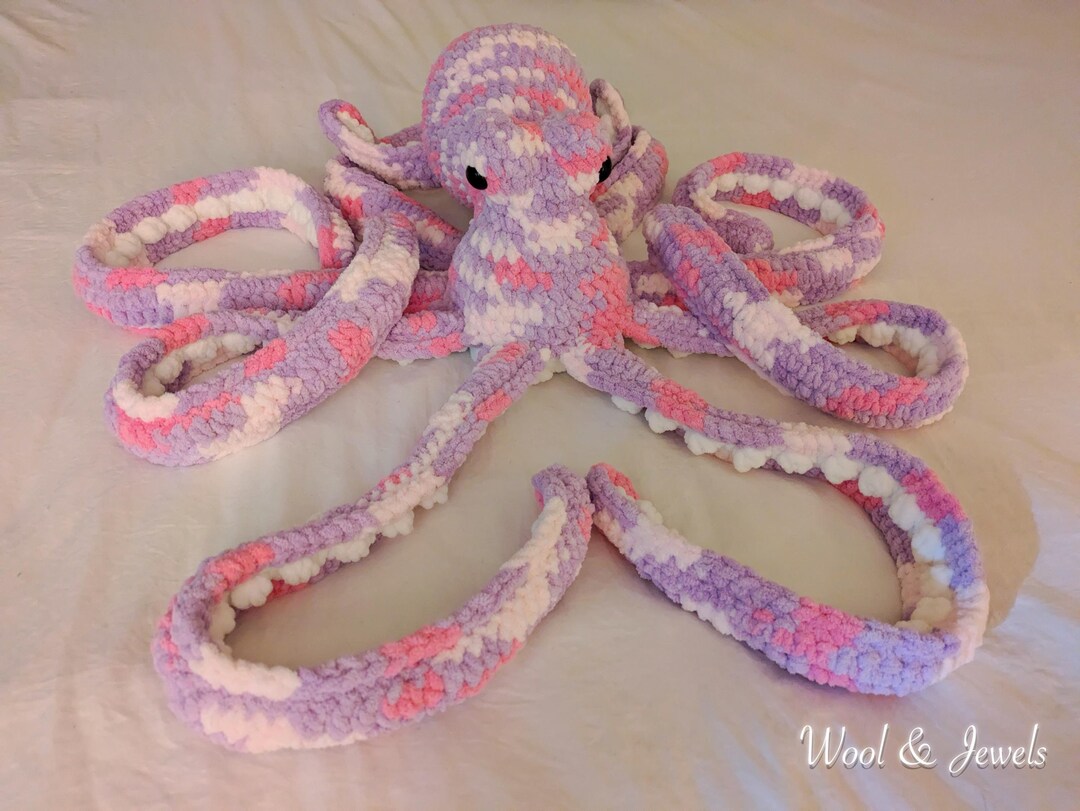 Giant Octopus | Anchor the Octopus | Handmade Crochet Plush Toy - Etsy