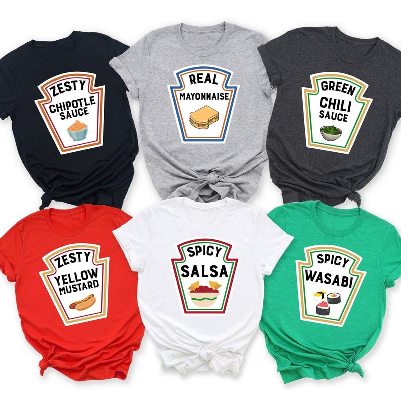 Condiment Shirt - Etsy