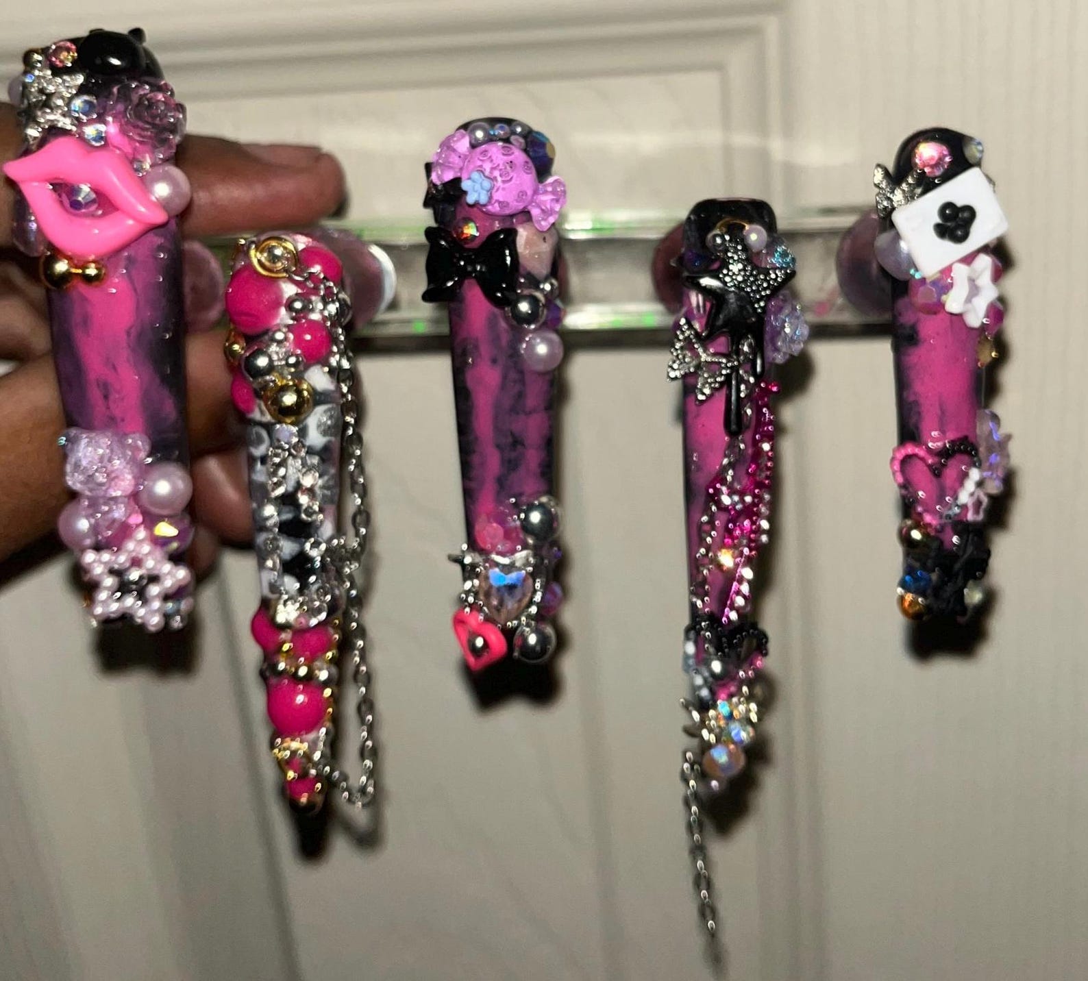 Junky Aura Press~on Nails - Etsy
