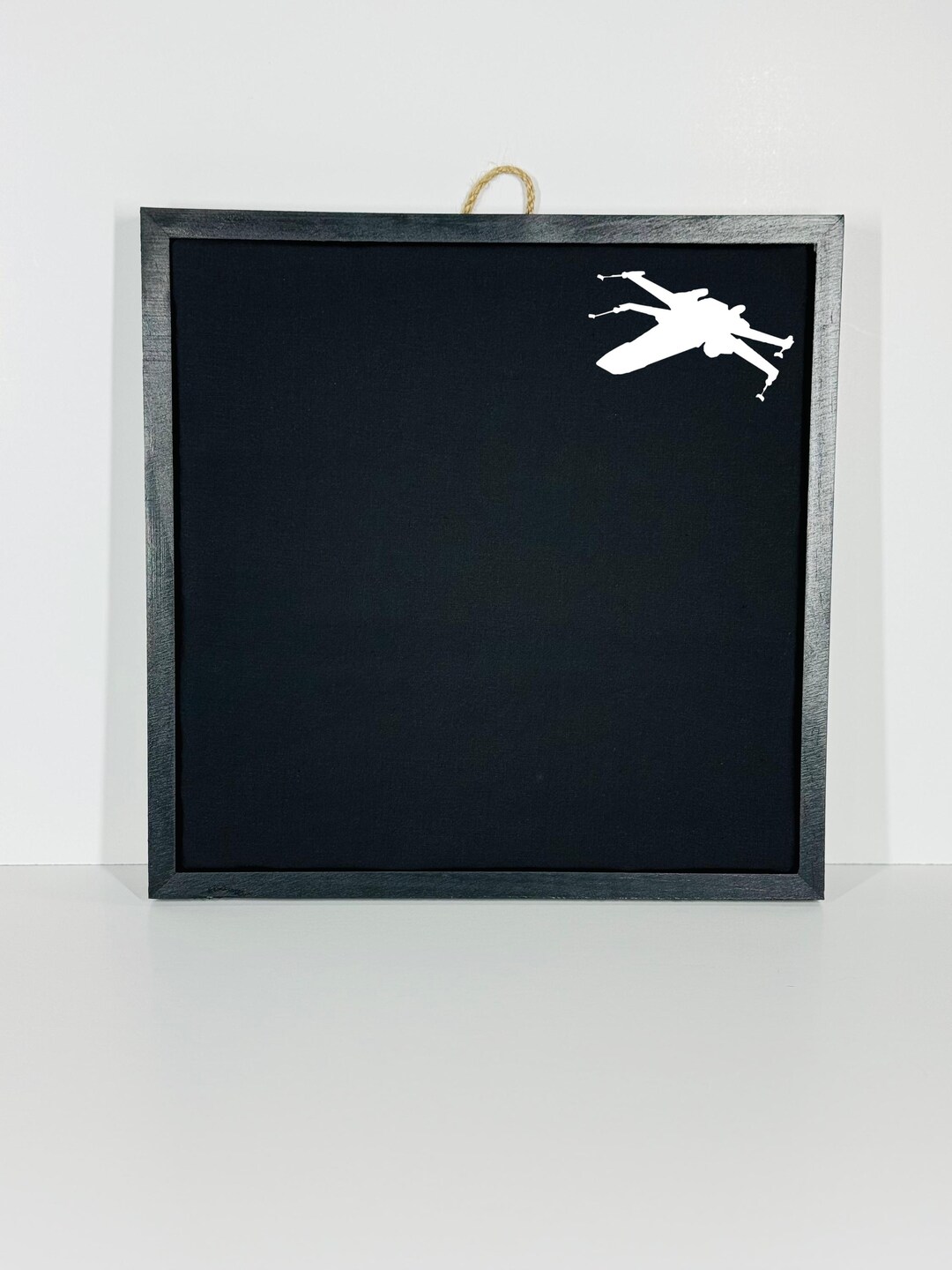 12x12 Pin Board X-WING Silhouette Wooden Frame - Etsy