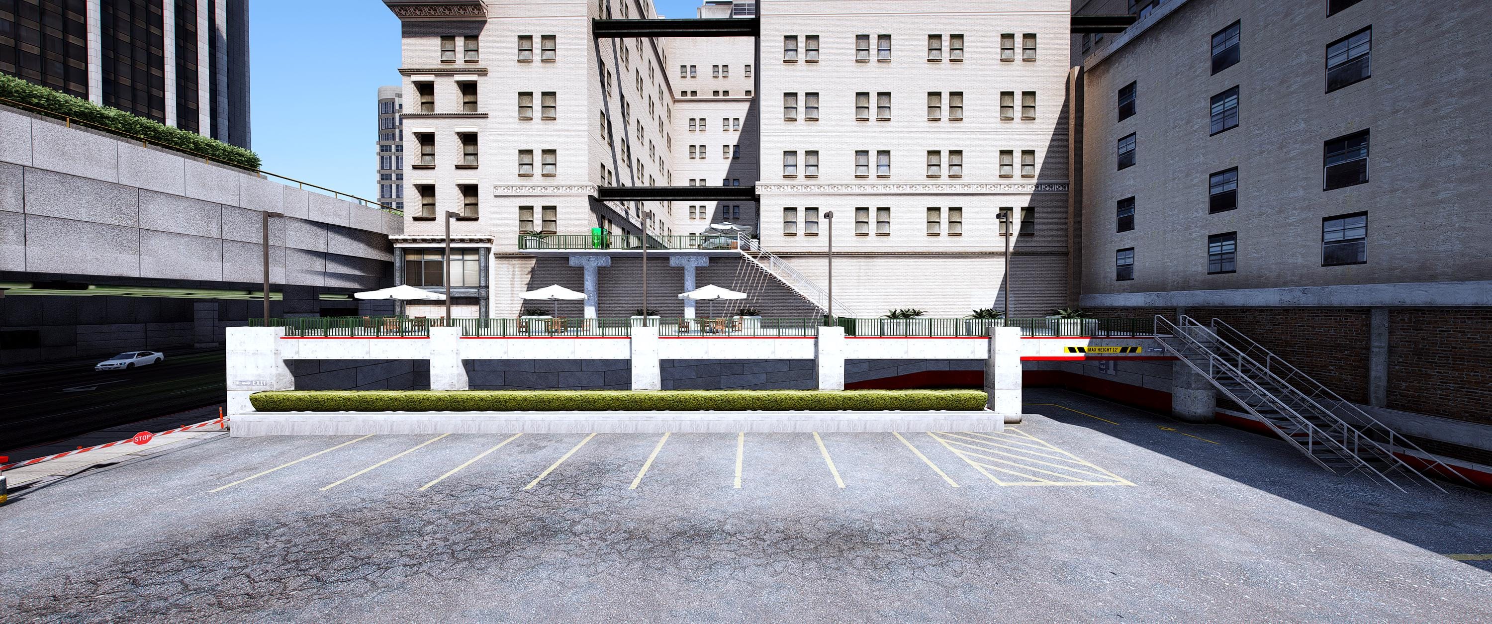 Fivem Custom Legion Parking Garage MLO - Etsy