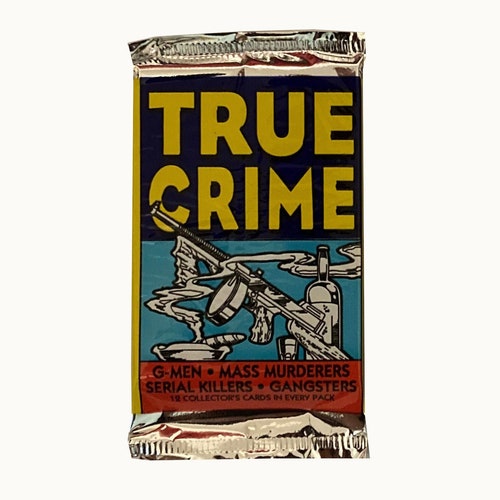 True Crime Series 1 Vintage Trading Cards. 1 Pack. 12 Cards - Etsy