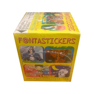 Factory Sealed Box of Fantastickers Vintage Collectable Stickers. 50 ...