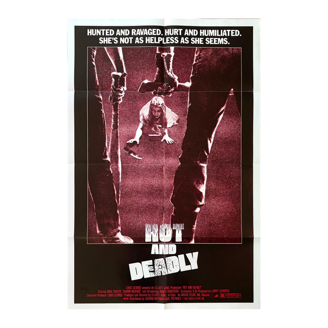 Vintage 27" X 41" Authentic One Sheet Movie Poster From the 1982 Horror ...