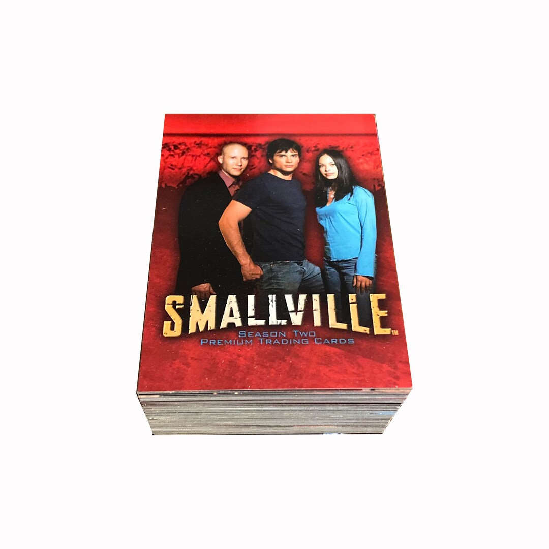 Smallville Season 2 Complete Base Set of 90 Vintage Trading Cards in ...