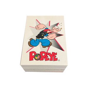 Popeye Complete Set of 100 Vintage Trading Cards in Excellent Condition. Card Creations 1994 ...