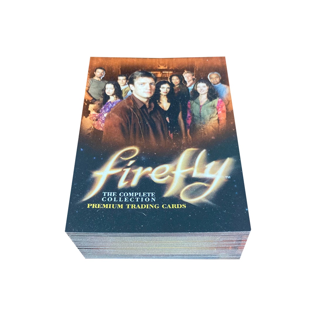 Firefly Tv Show Complete Base Set of 72 Vintage Trading Cards in ...