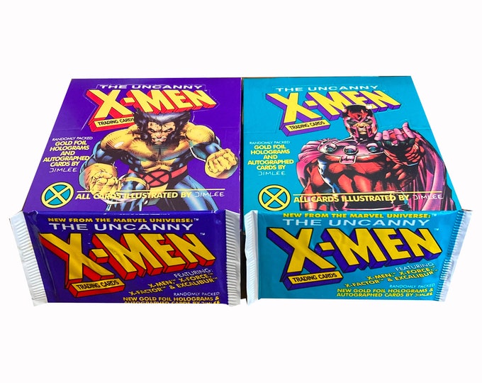 Ultra Rare Jim Lee X-men Trading Cards Factory Sealed Box - Etsy