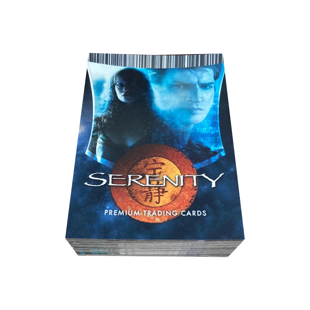 Serenity firefly Movie Complete Base Set of 72 Vintage Trading Cards in ...