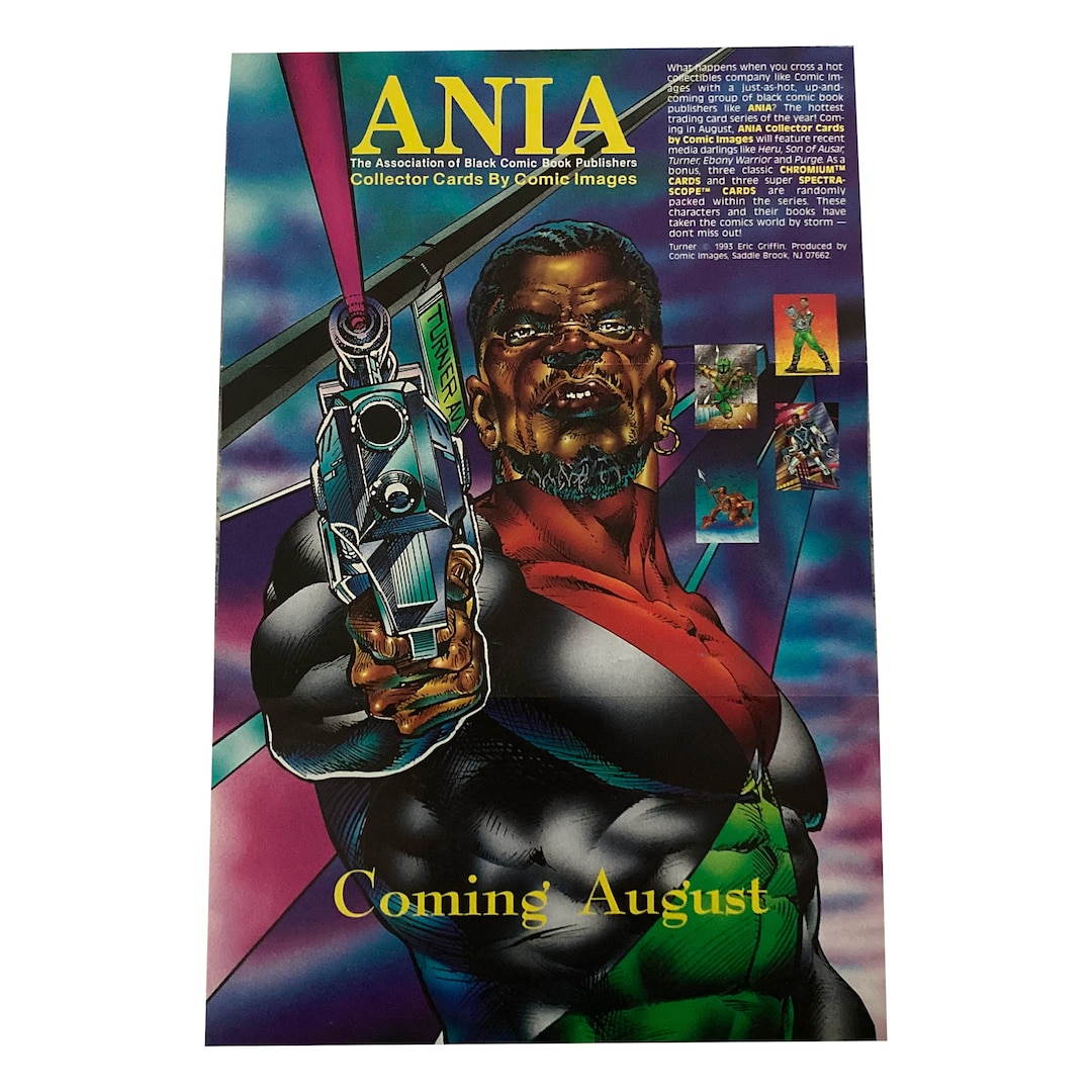 Promo Poster for ANIA the Association of Black Comic Book Publishers ...