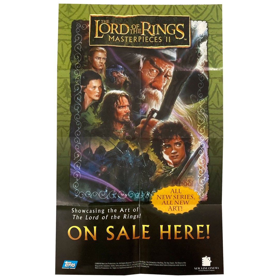 The Lord of the Rings Masterpieces II Vintage Trading Card Box Topper ...