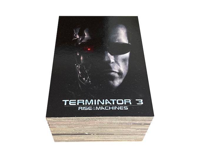 Terminator 3: Rise of the Machines Complete Set of 72 Vintage Trading ...