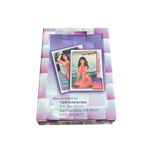 The Bikini Open Complete Factory Sealed Set of 45 Vintage Trading Cards. T & M Enterprises 1992 ...