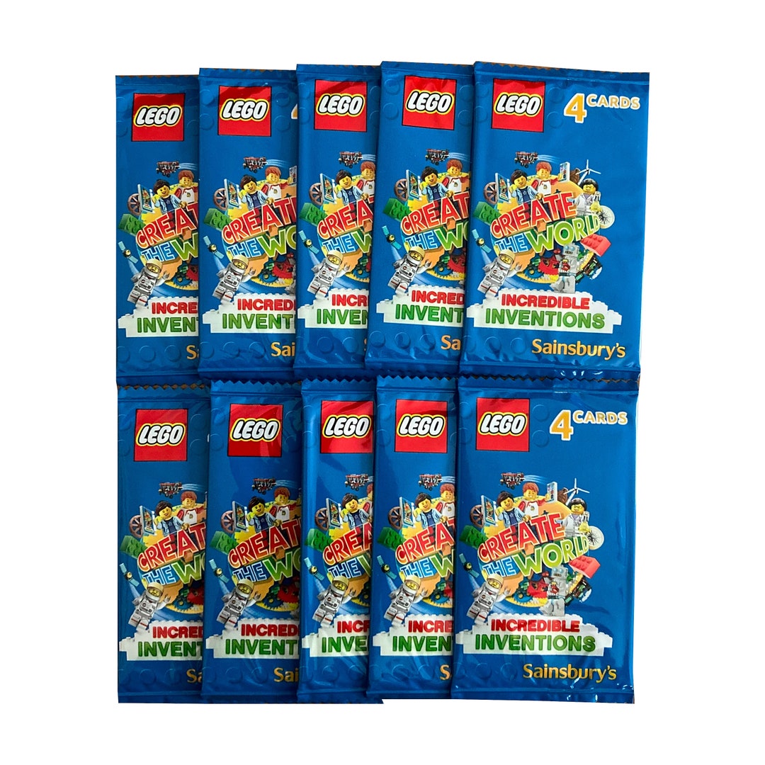 10 Packs of Lego Create the World Incredible Inventions Vintage Mini ...