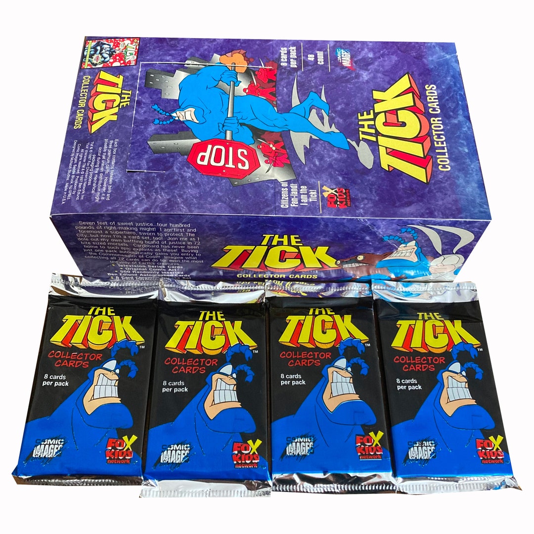 4 Packs of the Tick Vintage Collector Cards. 8 Cards per Pack. Collect ...