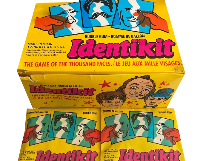 2 Packs of Identikit - the Game of the Thousand Faces Vintage ...