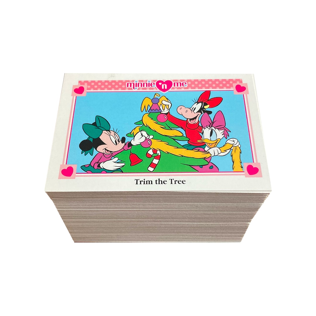 Disney's Minnie 'n' Me Complete Set of 160 Vintage Trading Cards in ...