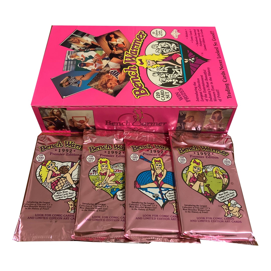 4 Packs of Bench Warmer Premier Edition Vintage Trading Cards. 10 Cards ...