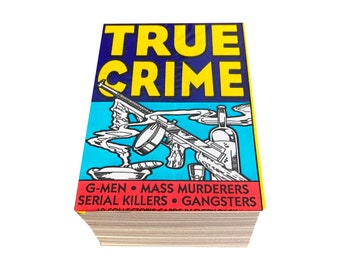 1992 True Crime Series 2 110 Card Set - Etsy