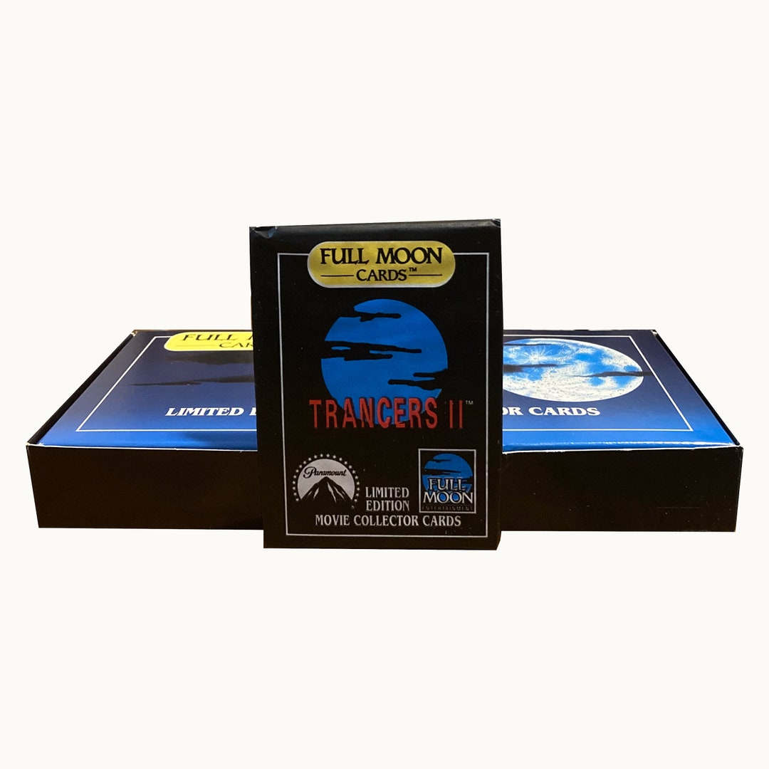 Trancers 2 Limited Edition Movie Collector Cards. 1 Sealed Wax Pack ...