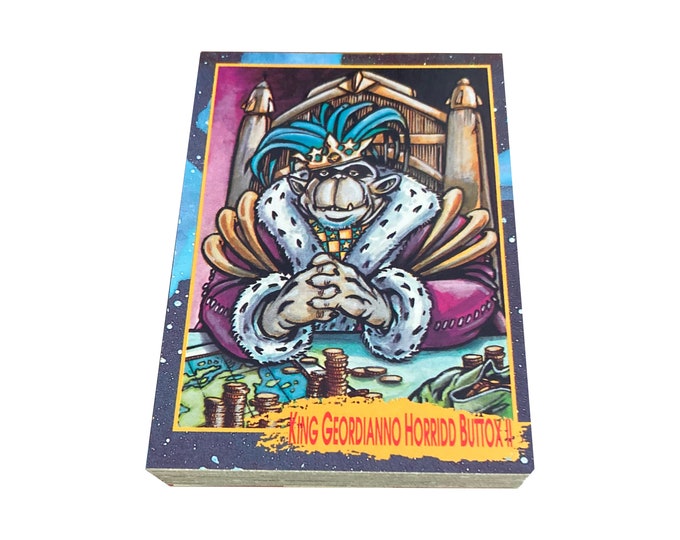 Troll Force Complete Set of 50 Vintage Trading Cards + Chase Cards in ...
