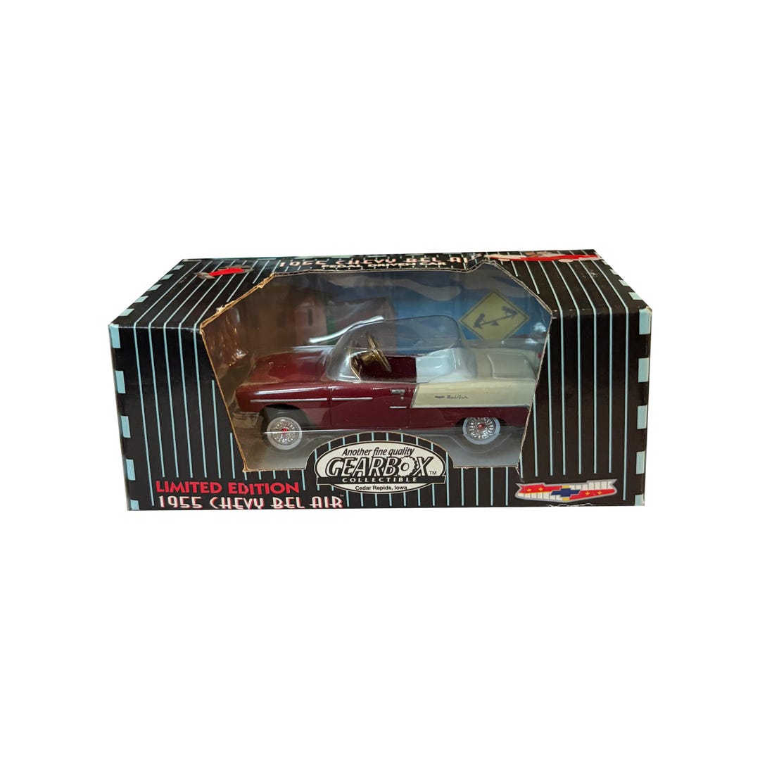 1955 Chevy Bel Air Limited Edition Diecast Pedal Driven Car. #3906/5000 ...