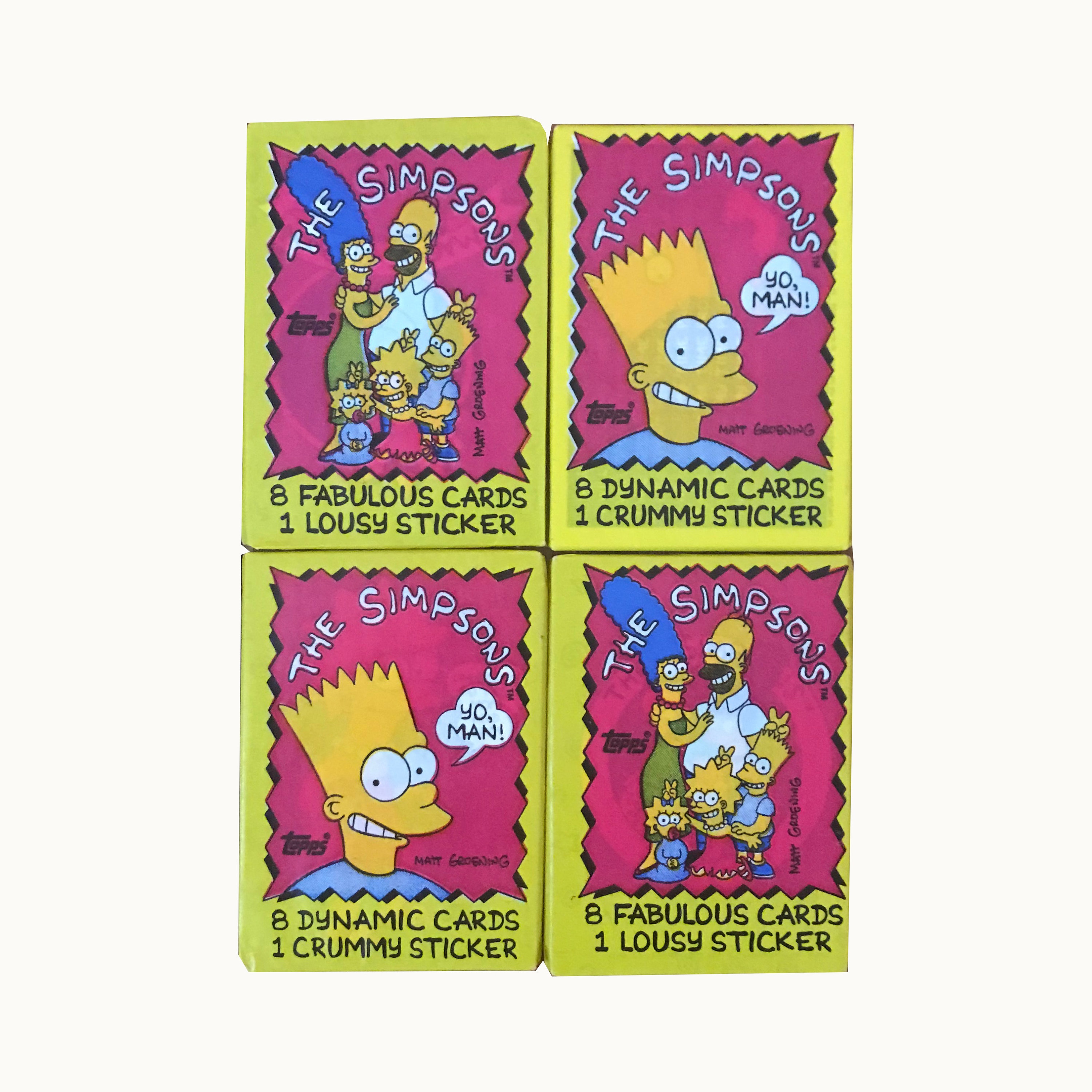 Memorabilia Each foil pack contains 5 stickers Artbox 2000 Collect 'em ...