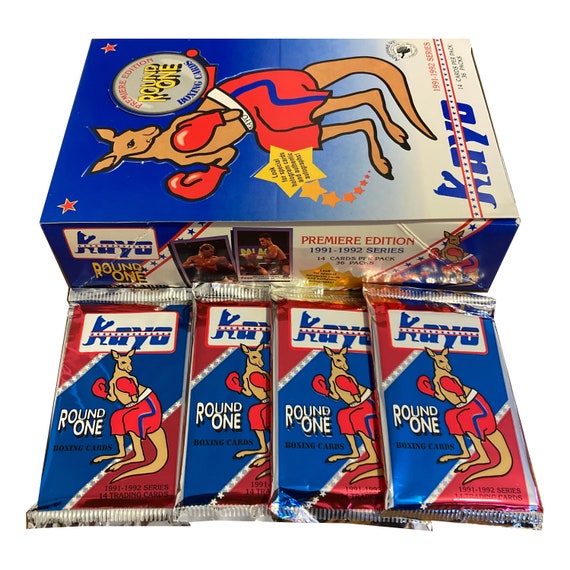 4 Packs of Kayo Round One Boxing Collector Cards. 1991-1992 | Etsy