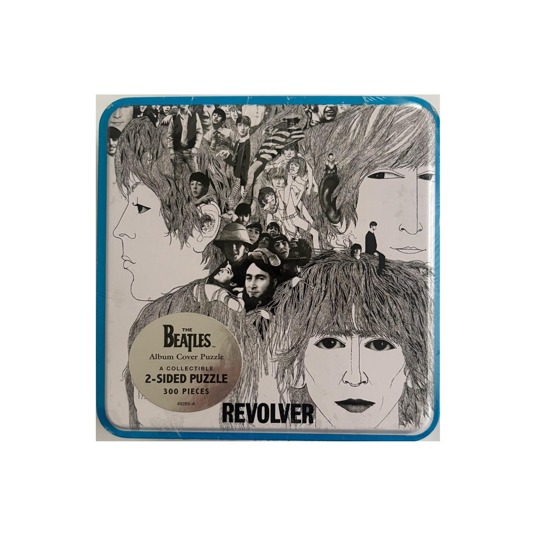The Beatles Revolver Album Cover Puzzle. 300 Piece Double-sided Puzzle ...