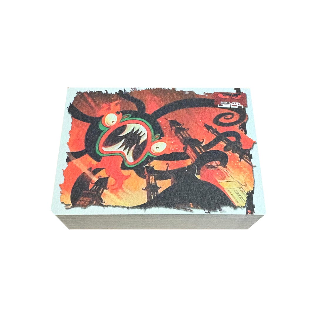 Samurai Jack Complete Base Set of 72 Vintage Trading Cards in Excellent ...