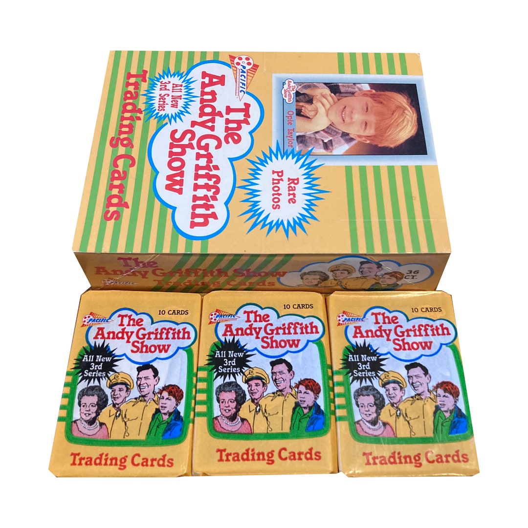 3 Packs of the Andy Griffith Show Vintage Trading Cards. Series 3. 10 ...