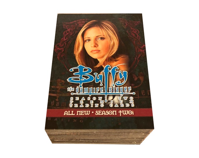 Buffy the Vampire Slayer Season 2 Complete Set of 90 Cards in Excellent ...