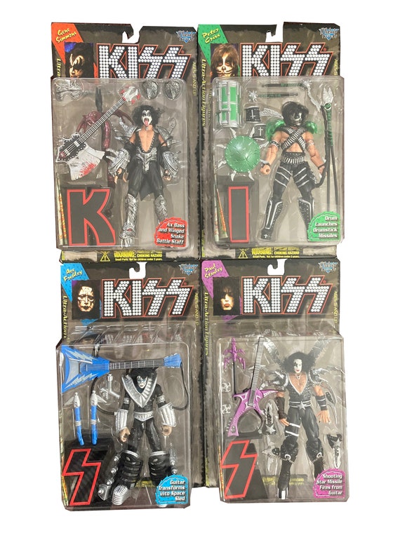 KISS Ultra-action Figures Complete Set of 4 by Mcfarlane - Etsy