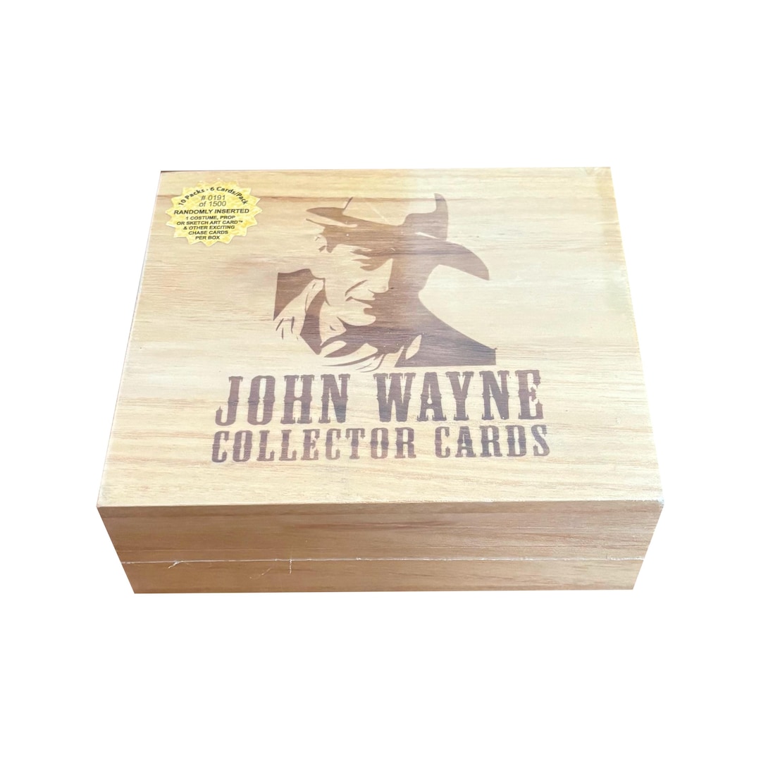 John Wayne Collector Cards Very Rare Limited Edition Factory Sealed ...
