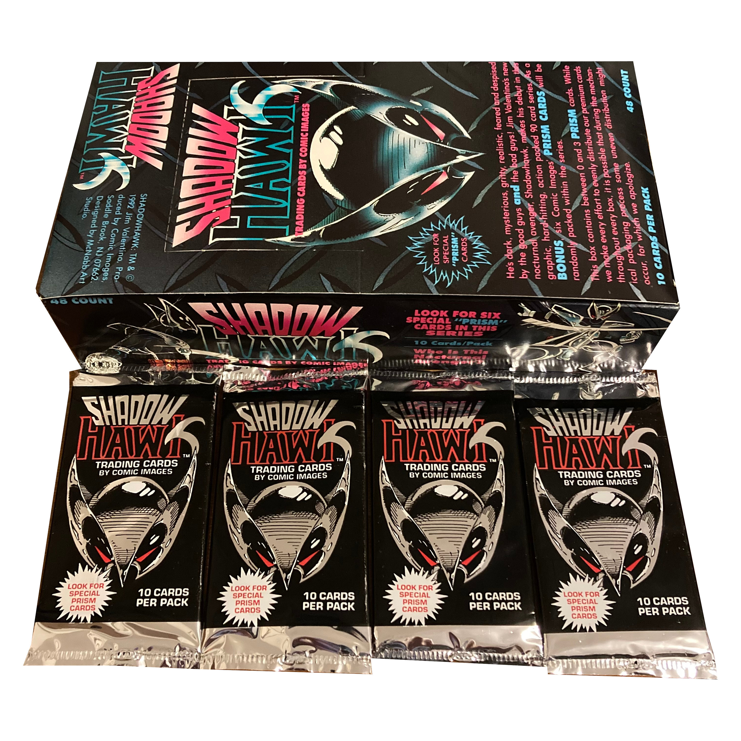 4 Packs of Shadowhawk Vintage Trading Cards. 10 Cards per - Etsy