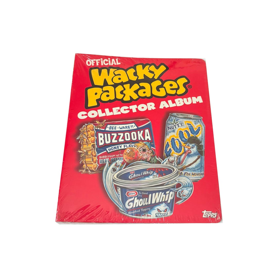 Official Wacky Packages Collector Album. Brand New in Shrink Wrap ...