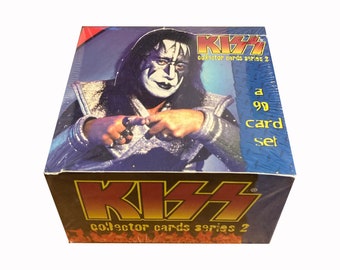KISS Collector Cards Series 2 Complete Set of 100 Vintage - Etsy