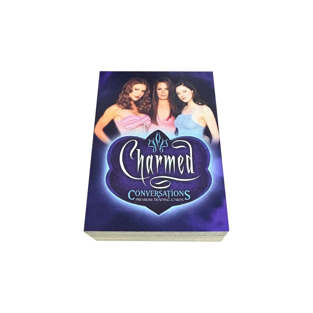 Charmed (tv Show) Conversations Complete Base Set of 72 Vintage Trading ...