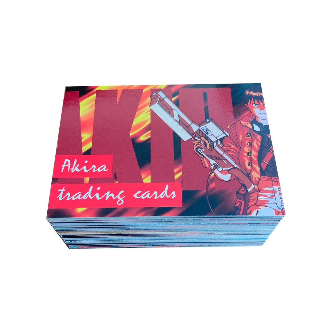 Akira Complete Master Set of 104 Vintage Trading Cards in Excellent ...
