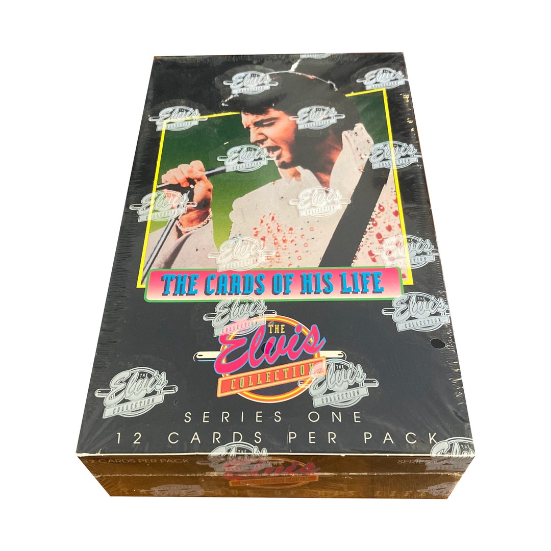 Factory Sealed Box of Elvis the Cards of His Life Series 1 Vintage ...